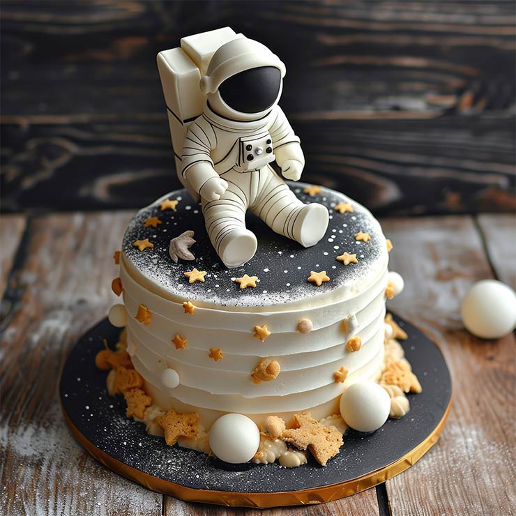 Astronaut Cakes – Cocoa Palette